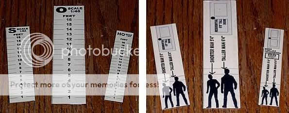 Set of Scale Rulers For Modelers in O, S & HO Scales | eBay