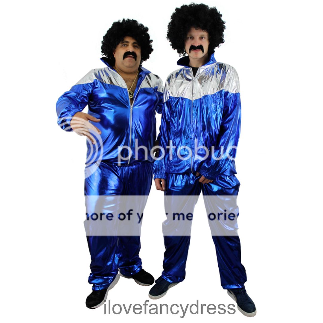 80'S SCOUSER COSTUME WIG AND TASH SHELL SUIT CHAV MENS 1980S SCOUSE ...