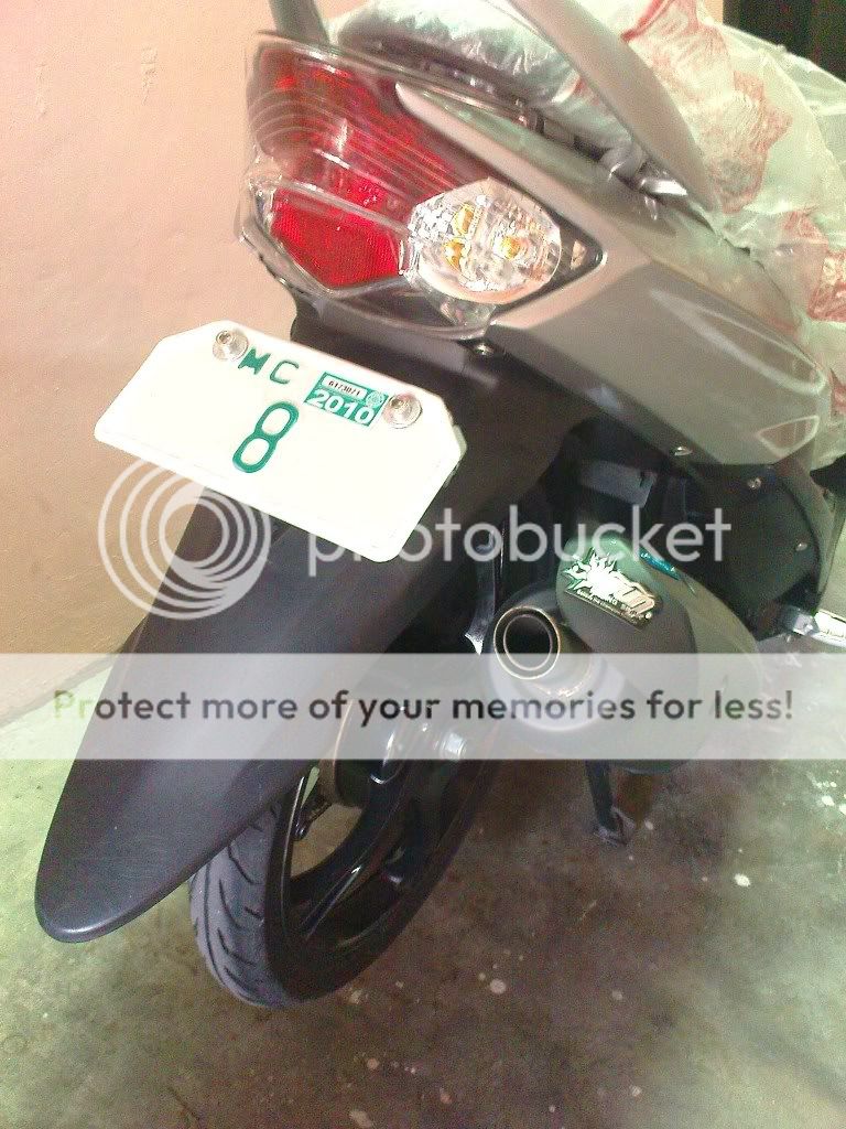 how did you install your PLATE NUMBER... post yours! | Motorcycle ...